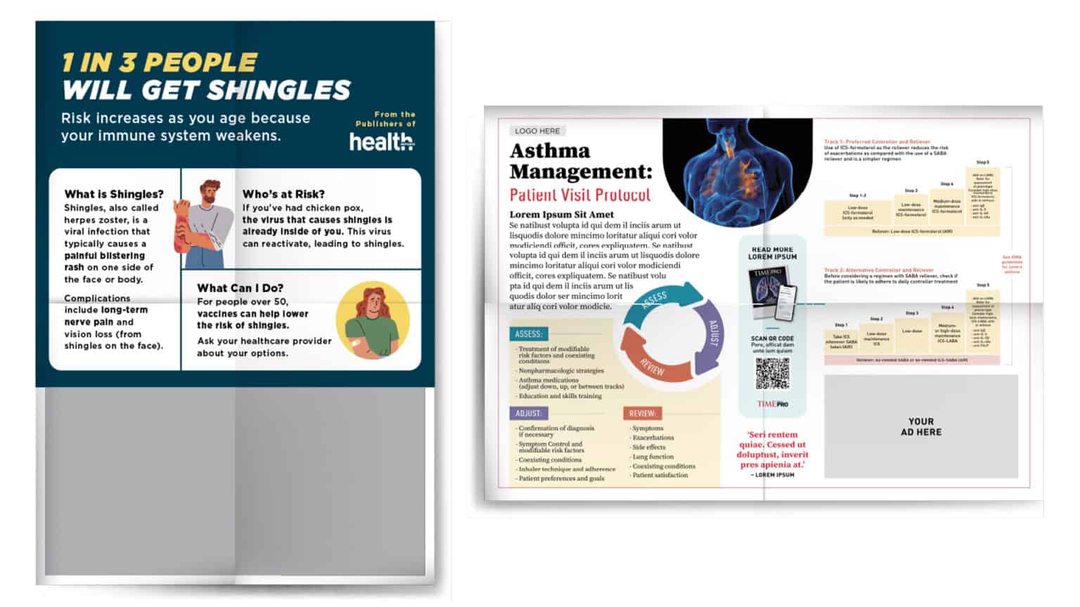 Patient & HCP Posters - Targeted Media Health